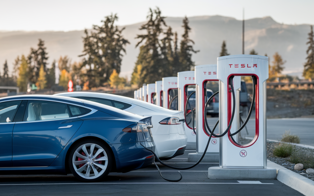 Google Maps révèle en temps réel les Supercharger Tesla disponibles ...